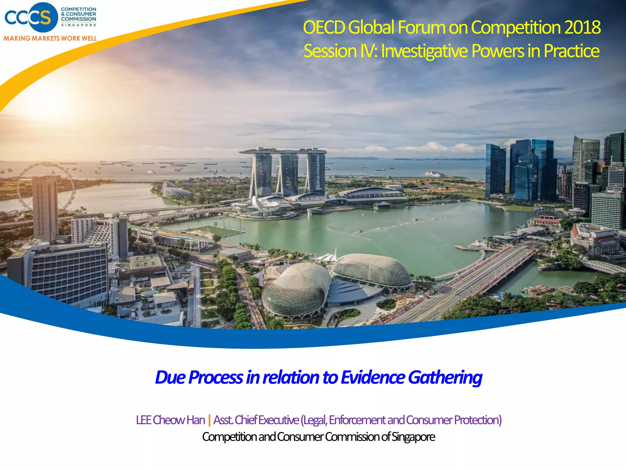 Investigative powers in practice – SINGAPORE – November 2018 OECD GFC | PDF