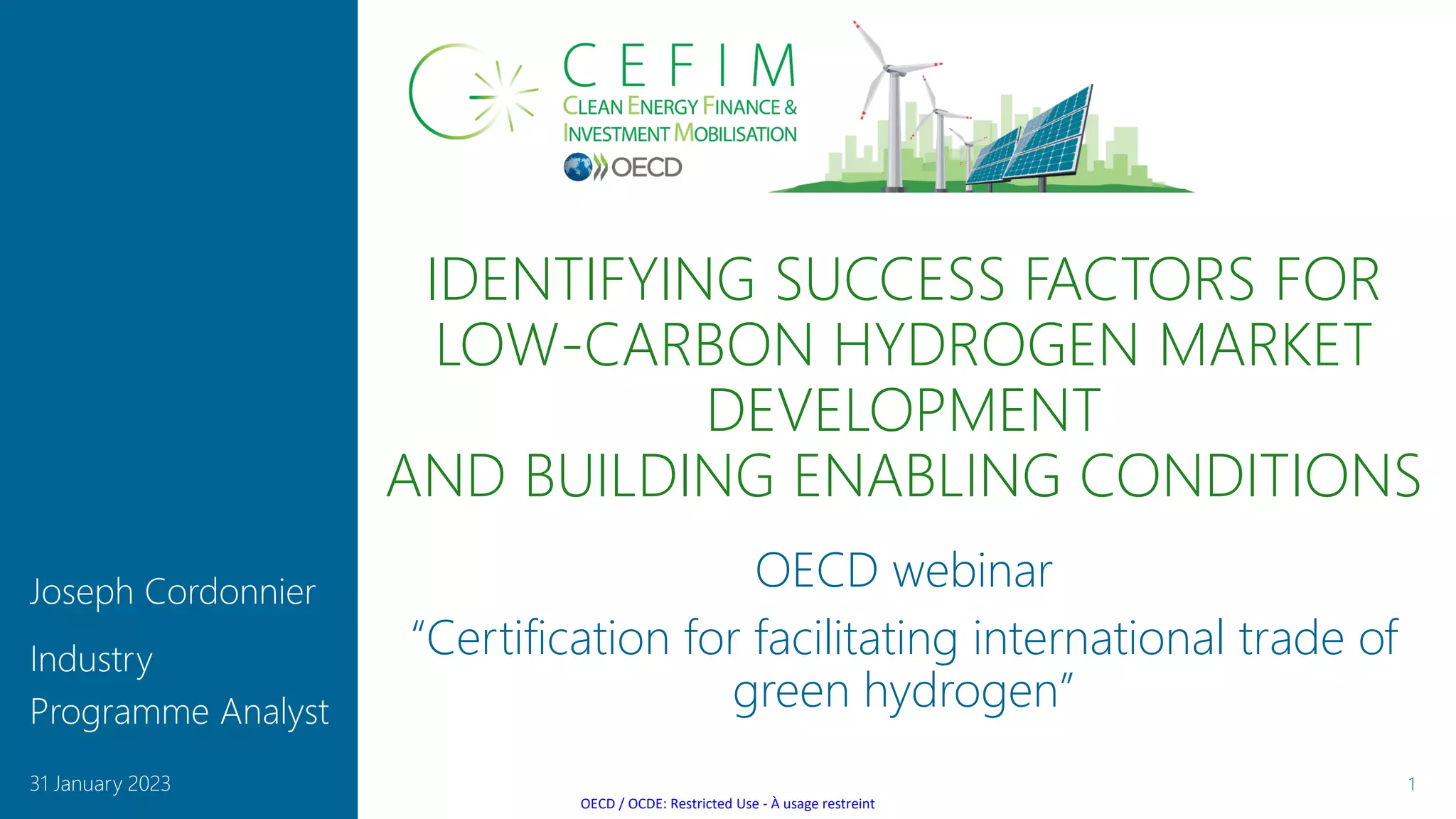 Identifying success factors for low-carbon hydrogen market development ...