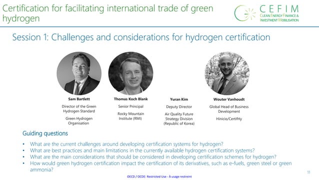 Identifying success factors for low-carbon hydrogen market development and building enabling ...