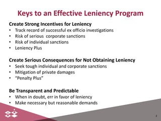 Challenges and co-ordination of leniency programmes – HONG KONG ...