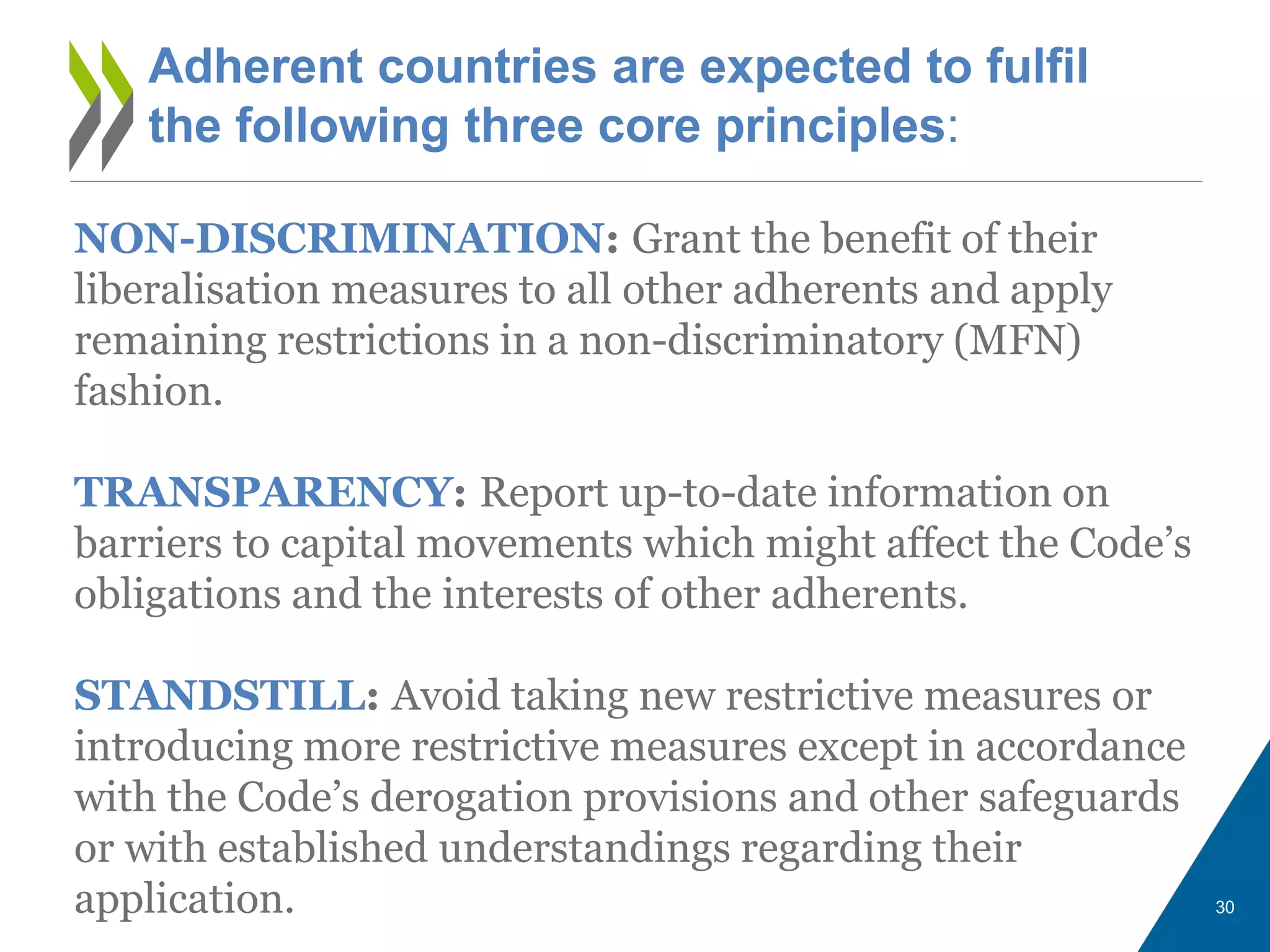Introduction to the OECD Code of Liberalisation | PDF