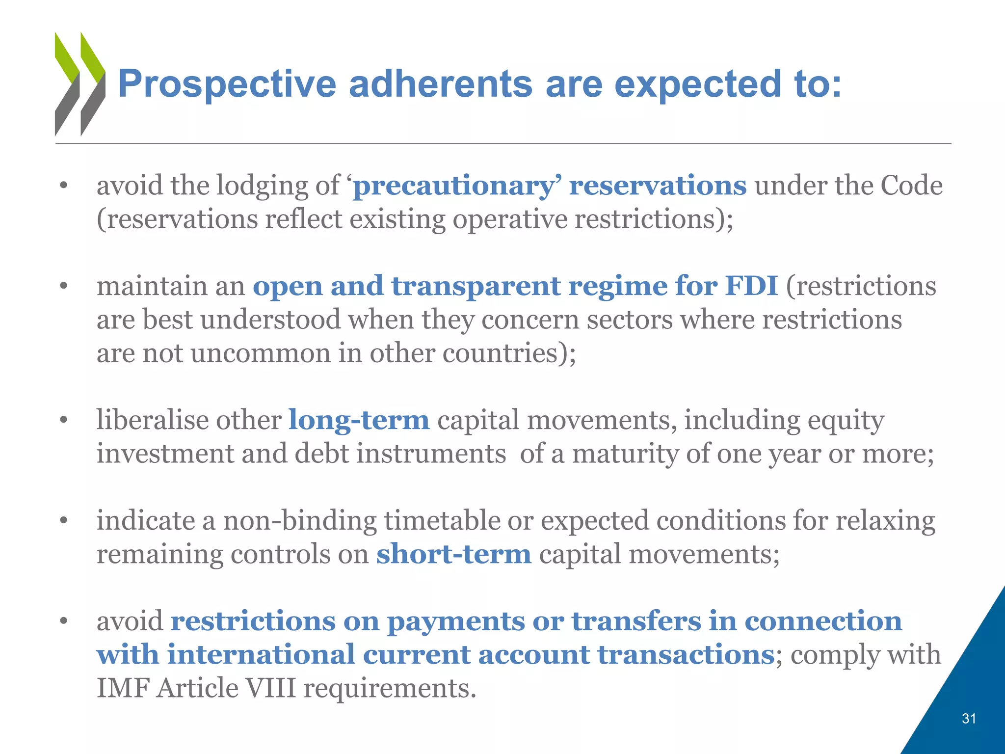 Introduction to the OECD Code of Liberalisation | PPT