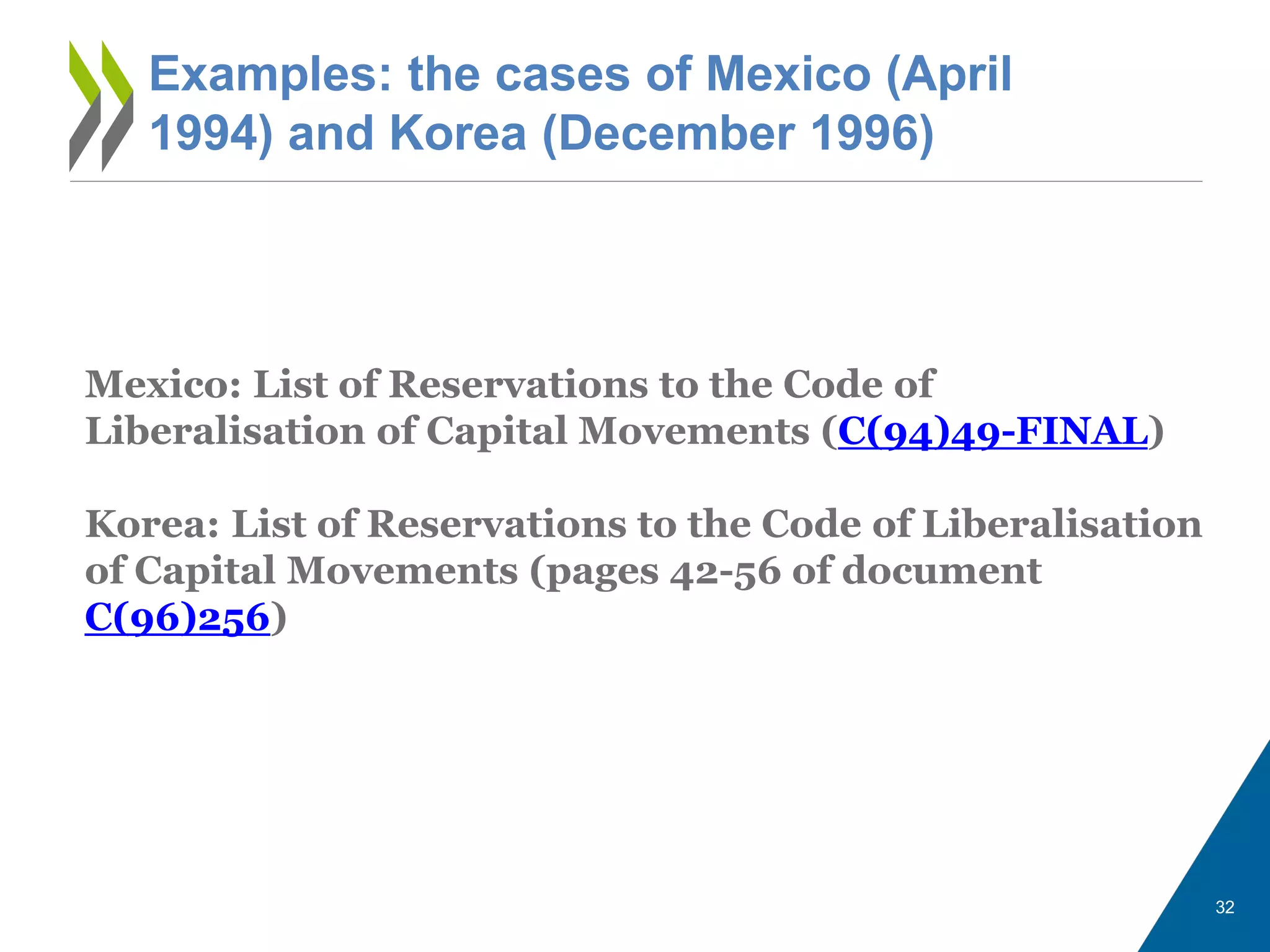 Introduction to the OECD Code of Liberalisation | PPT