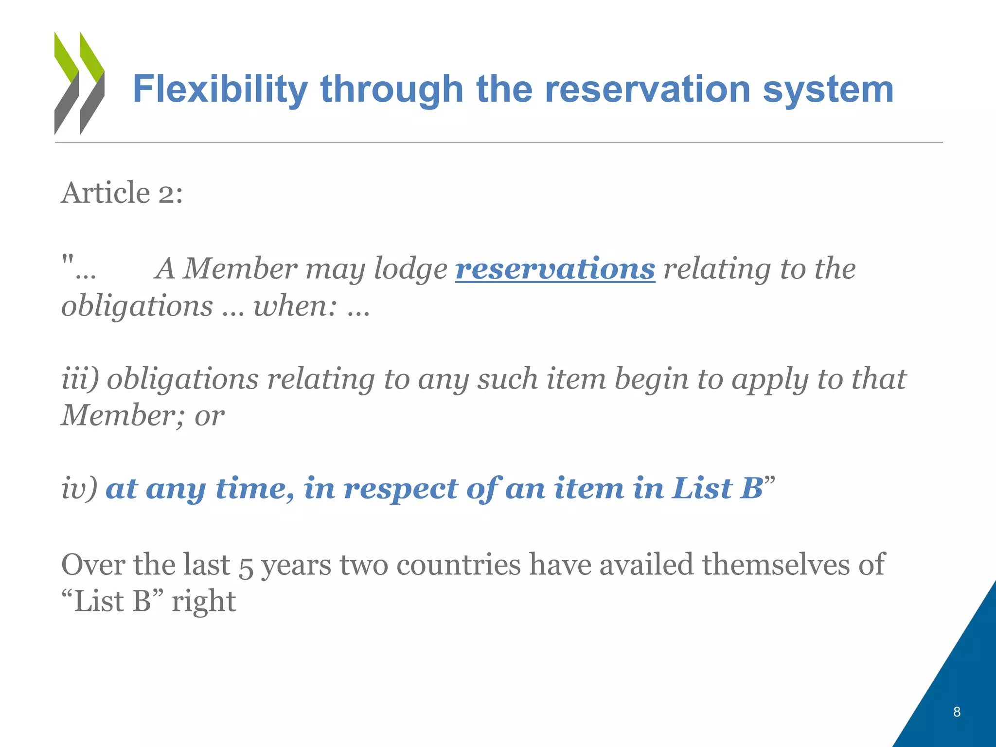 Introduction to the OECD Code of Liberalisation | PPT