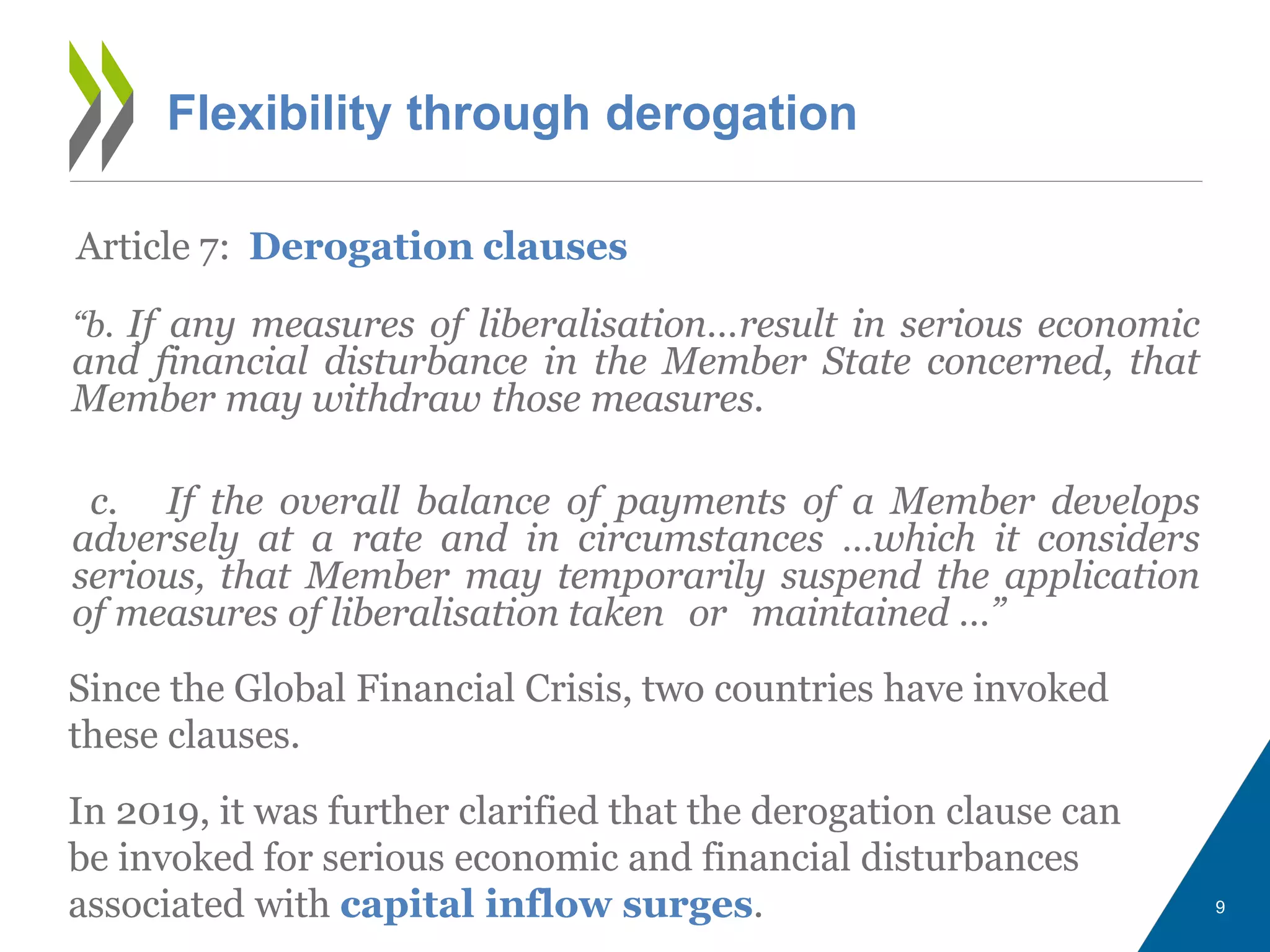 Introduction to the OECD Code of Liberalisation | PPT
