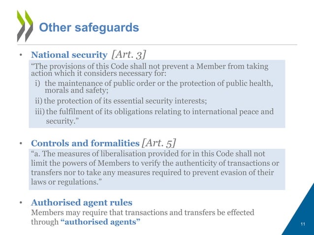 Introduction to the OECD Code of Liberalisation | PPT