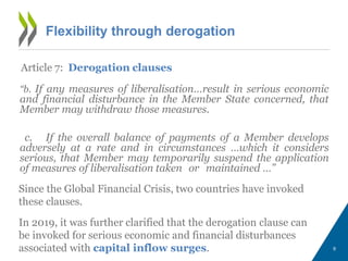 Introduction to the OECD Code of Liberalisation | PPT