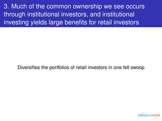 Common ownership and competition –O’Brien– December 2017 OECD ...