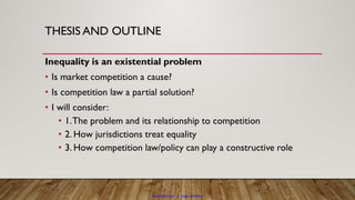 Competition and Inequality – FOX – December 2024 OECD discussion | PDF