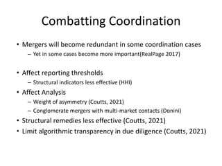 Algorithmic competition – Michal Gal – June 2023 OECD discussion | PDF