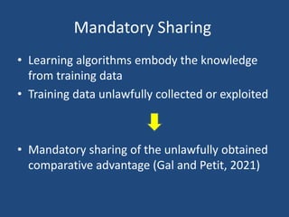 Algorithmic competition – Michal Gal – June 2023 OECD discussion | PDF