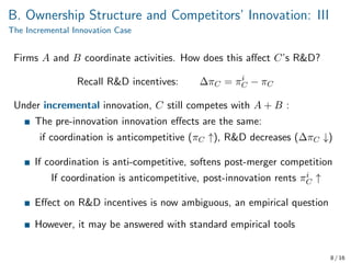 The Relationship between Competition and Innovation – Álvaro Parra ...