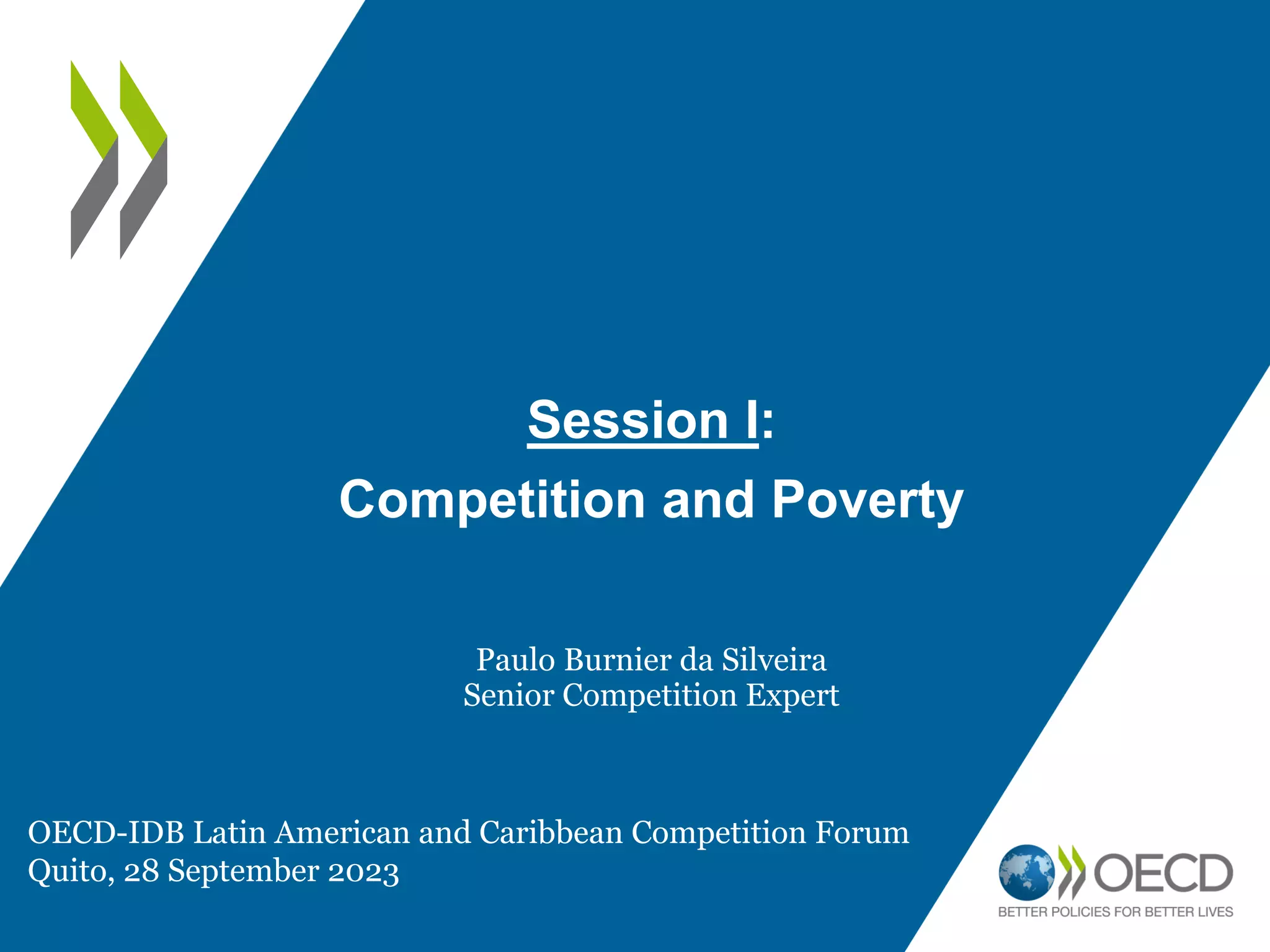Competition and Poverty - OECD Secretariat - September 2023 OECD discussion | PDF