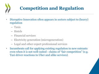 Competition and Disruptive Innovation | PPTX