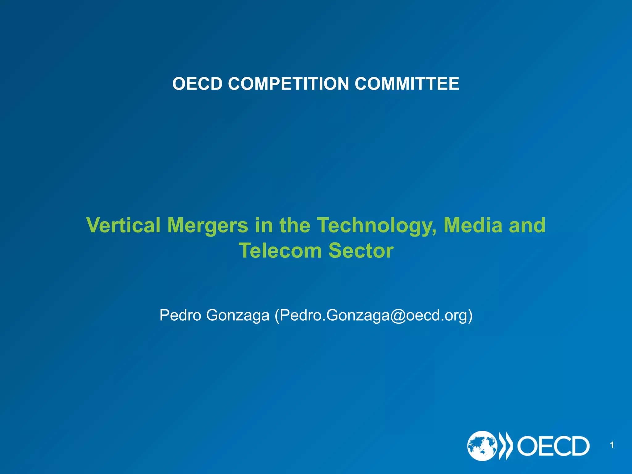 Vertical mergers in the technology, media and telecom sector – OECD ...