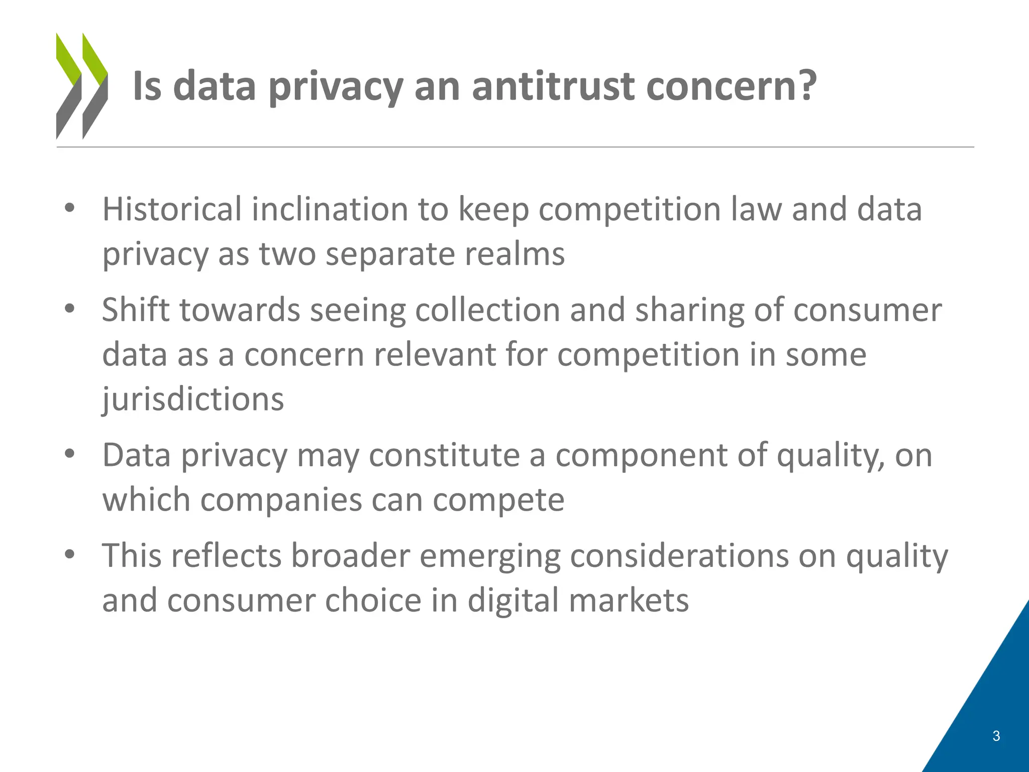 The Intersection between Competition and Data Privacy – OECD – June ...