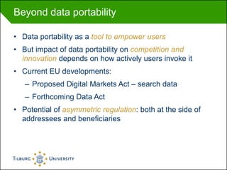 Data Portability and Interoperability – GRAEF – June 2021 OECD discussion | PDF