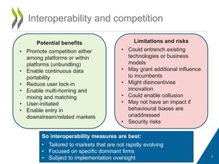 Data Portability and Interoperability – OECD COMPETION DIVISION – June ...