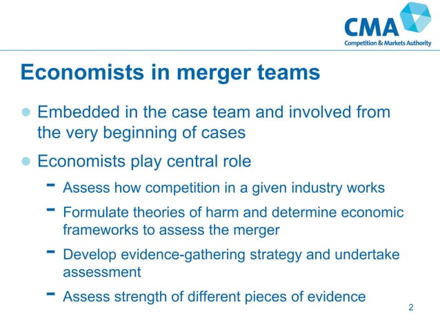 Economic Analysis in Merger Investigations – Break-out Session 3 – The ...