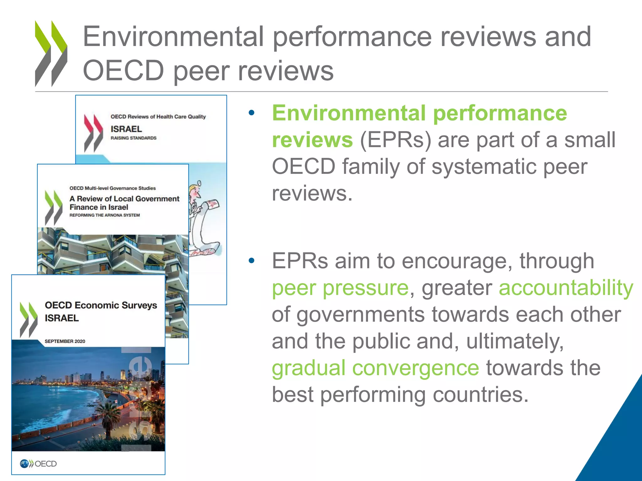 OECD Environmental Performance Review of Israel 2023 - Review mission ...