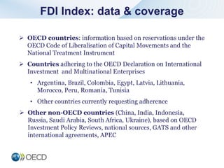 OECD FDI Regulatory Restrictiveness Index | PPTX