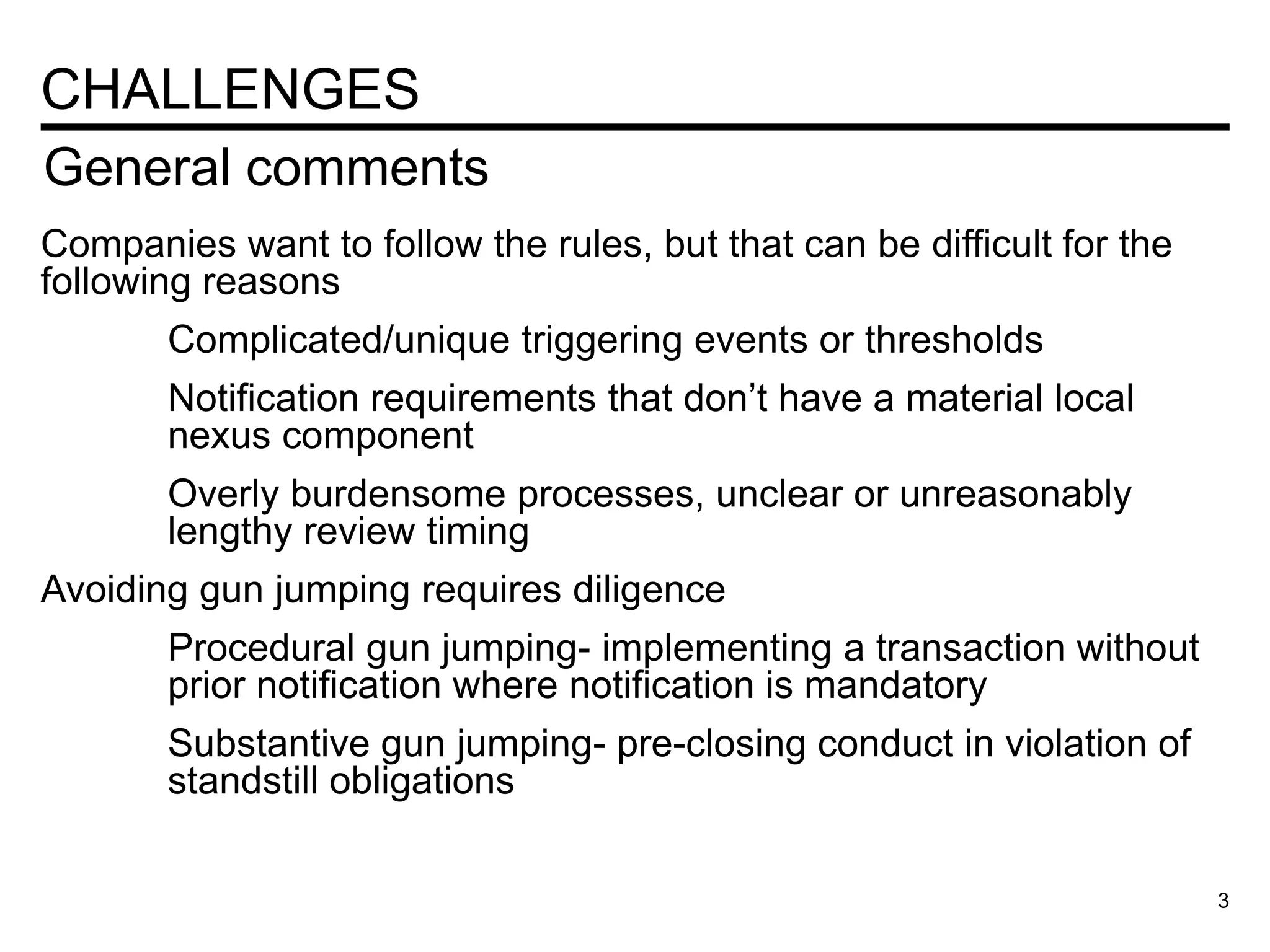 Gun Jumping – CERES – November 2018 OECD discussion | PDF | Mergers and ...