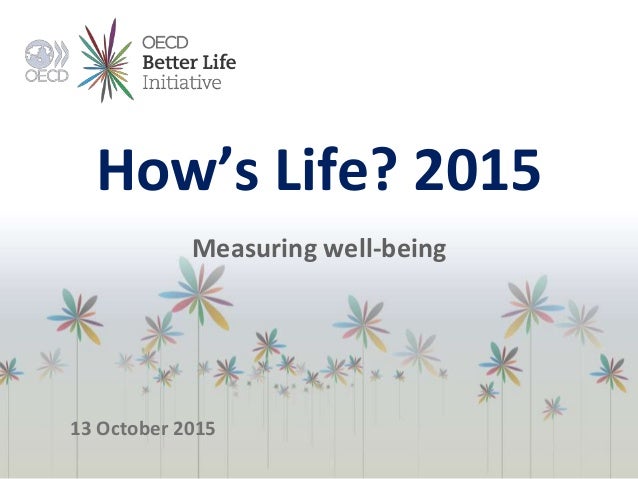 How's Life? 2015 - Key findings
