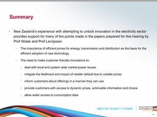Radical Innovation in the Electricity Sector – New Zealand Electricity ...