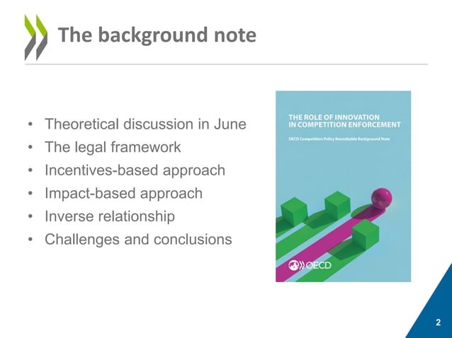 Competition and Innovation - The Role of Innovation in Enforcement Cases – OECD – December 2023 ...