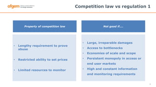 Interactions between competition authorities and sector regulators ...