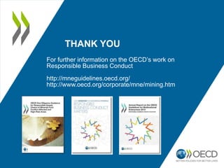 5 years of implementation of the OECD Guidance on responsible mineral ...