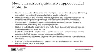 OECD Career guidance and work-based learning module 6 workshop - Sandra ...
