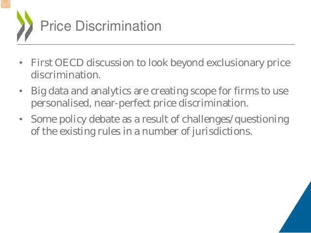 Price discrimination – Background note – OECD Competition Division