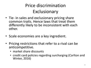 Price discrimination – Dennis CARLTON – University of Chicago Booth ...