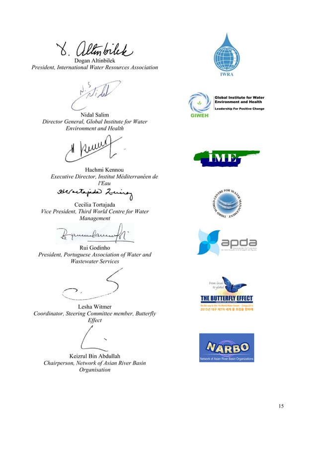 OECD Principles on Water Governance | PDF | Water Services | Home Utilities