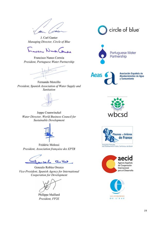 OECD Principles on Water Governance | PDF | Water Services | Home Utilities