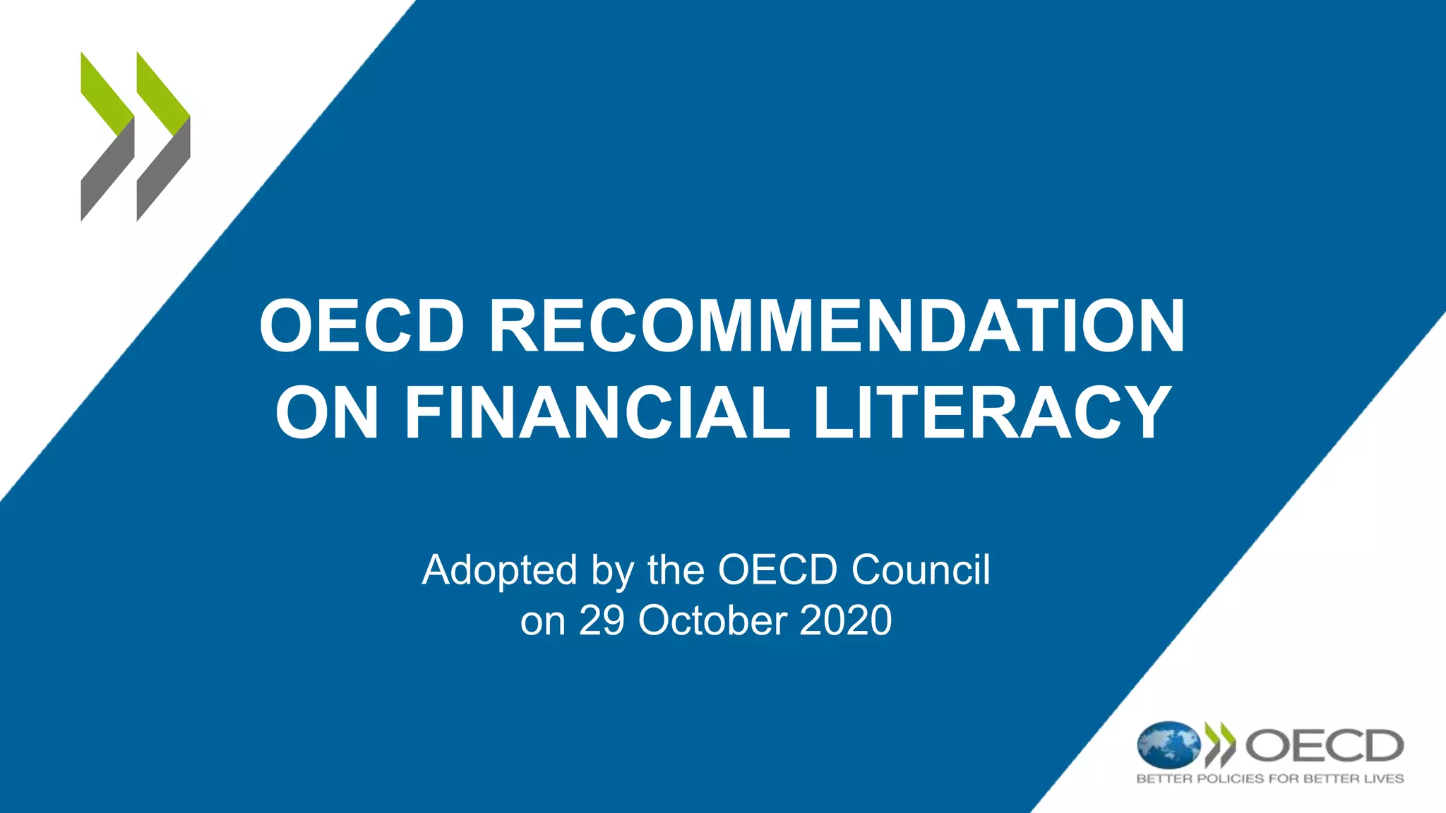 OECD Recommendation on Financial Literacy | PPTX