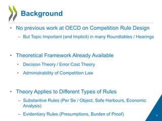 Safe harbours – OECD Competition Division – December 2017 OECD ...