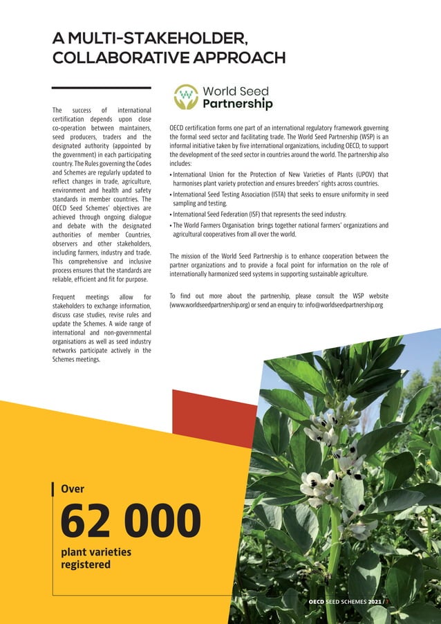 oecd-seed-schemes-brochure.pdf | Agriculture | Industries