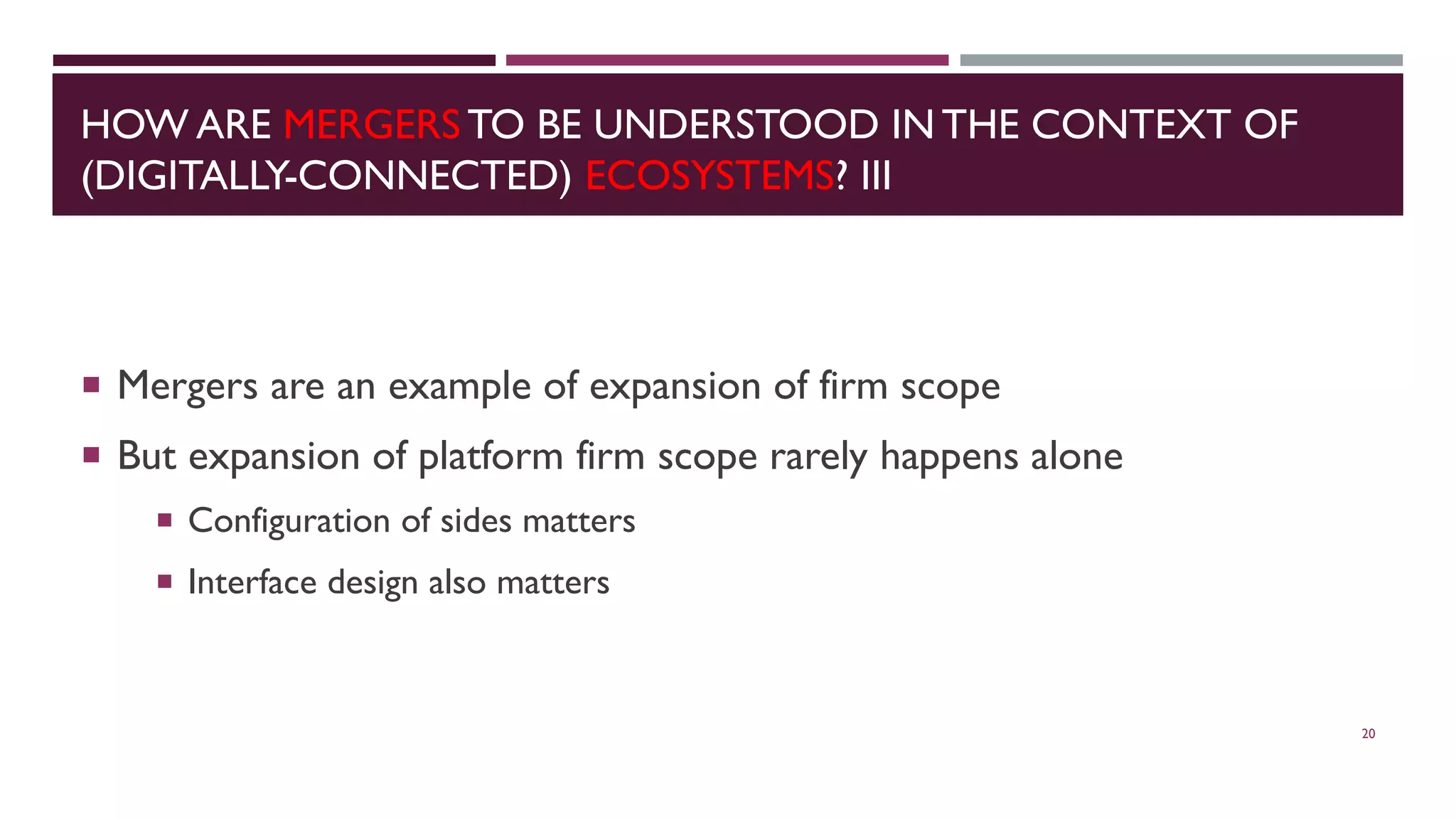 Theories of Harm for Digital Mergers – Annabelle Gawer – June 2023 OECD ...