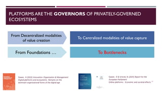 Theories of Harm for Digital Mergers – Annabelle Gawer – June 2023 OECD ...