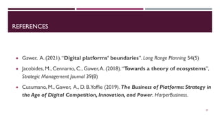 Theories of Harm for Digital Mergers – Annabelle Gawer – June 2023 OECD ...