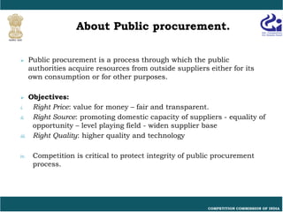 Ensuring Effective Competition in public procurement | PDF