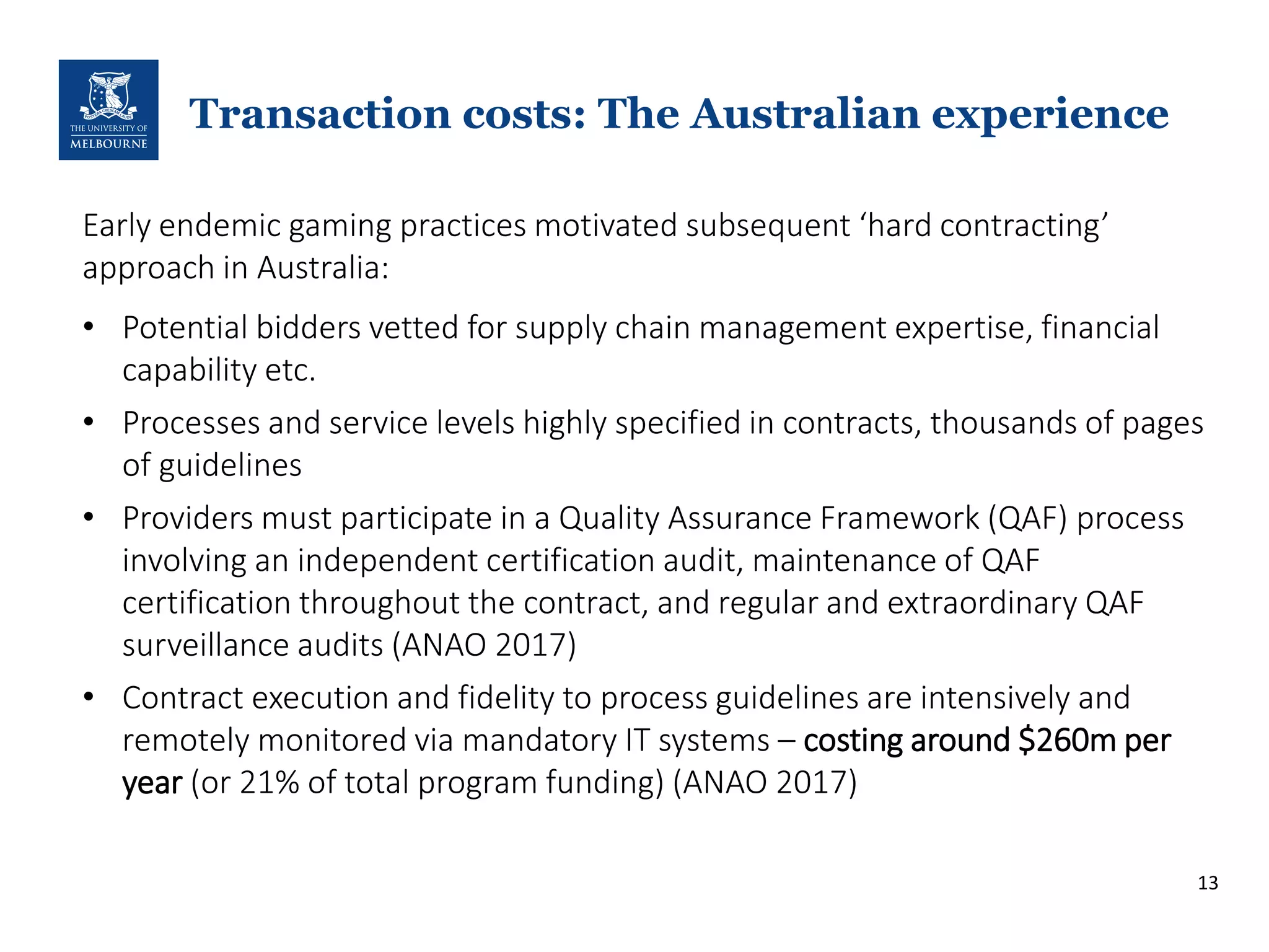 Barriers to entry, exit and a level playing field | PDF | Government Support and Welfare ...