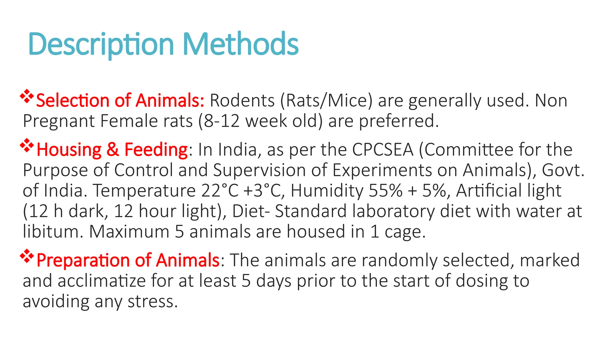 OECD 423 GUIDELINES AND COMPARISON WITH THE 420 AND 425. | PPTX