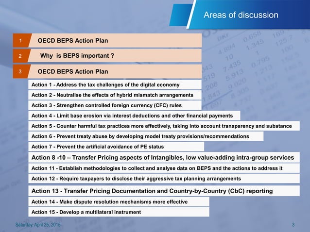 B E P S Action Plan - released by OECD | PPTX | Business Accounting ...