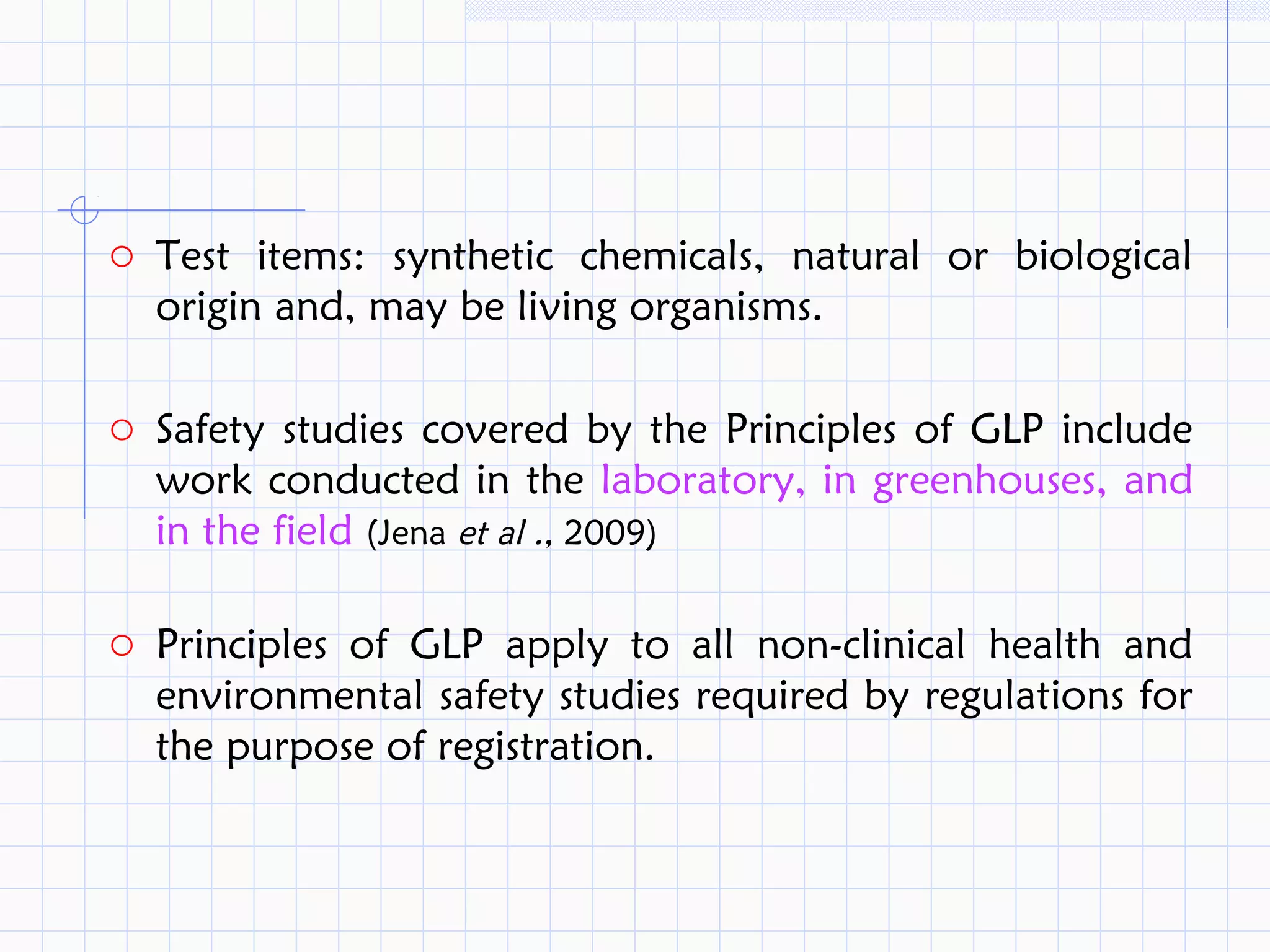 Oecd principles of GLP | PPT