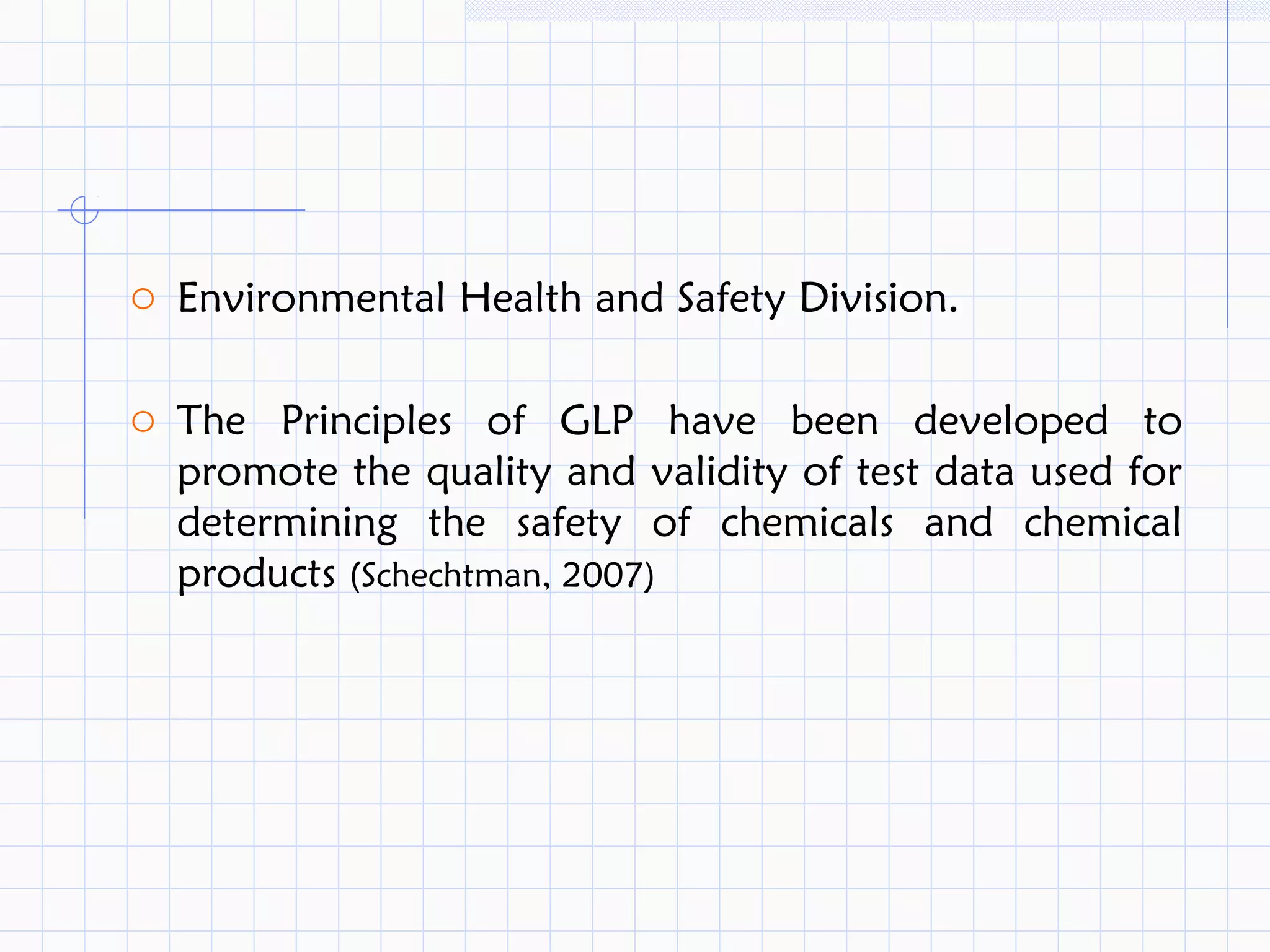 Oecd principles of GLP | PPT