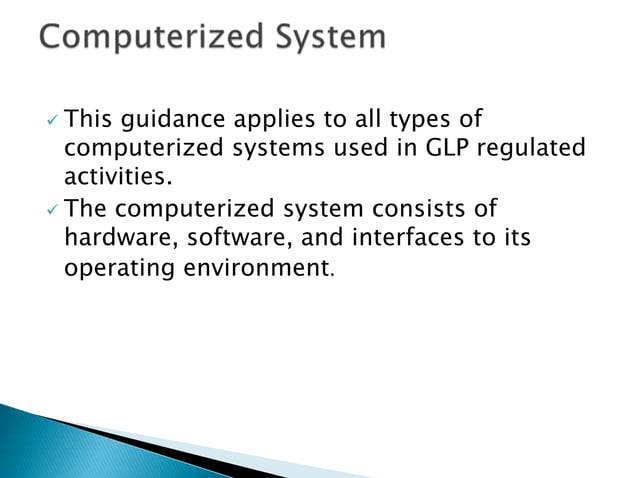 Oecd glp document no.17 | Data Storage and Warehousing | Computing