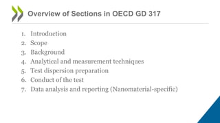 OECD guidance document no. 317 aquatic and sediment ecotoxicity testing ...